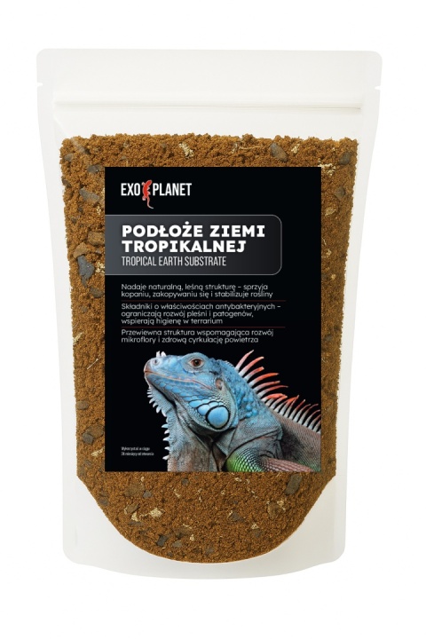 EXO PLANET Tropical Earth Substrate 5L - podłoże antybakteryjne ziemi ...